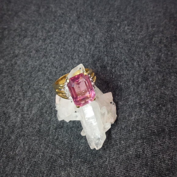 Jewelry | Pink Diamond Ring | Poshmark